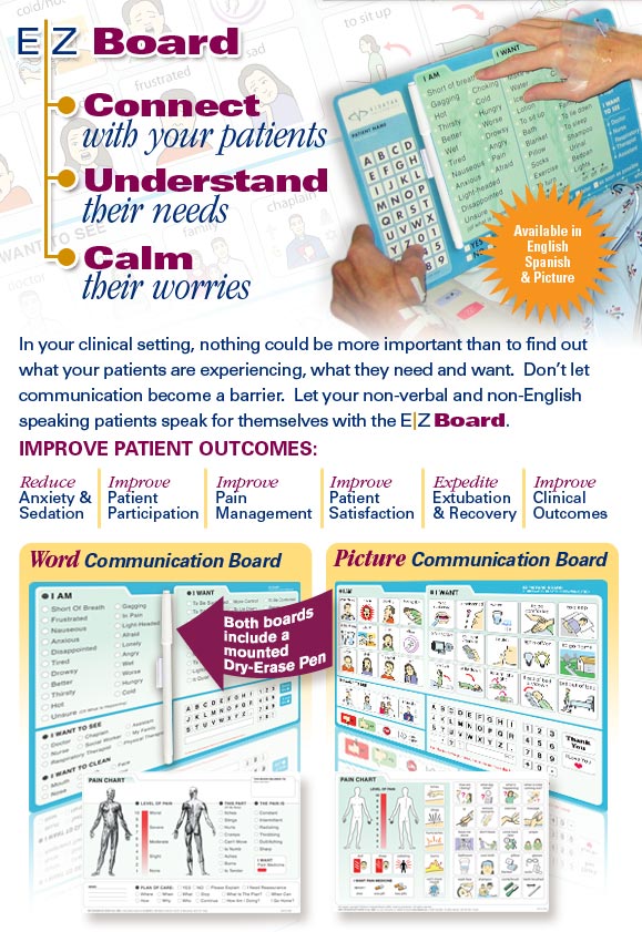 EZ Patient Communication Board